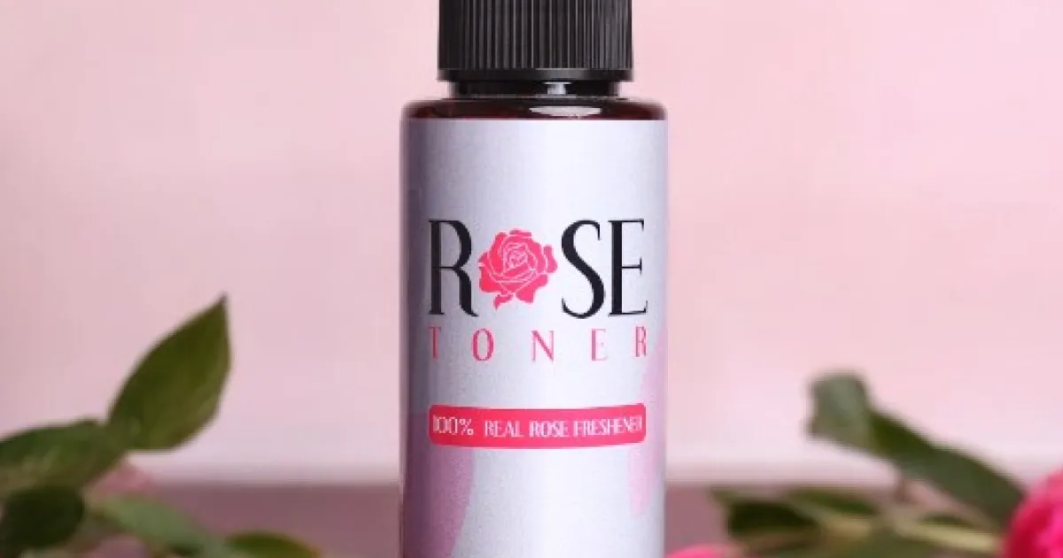 Natural Rose Toner - Refreshing & Hydrating Facial Toner