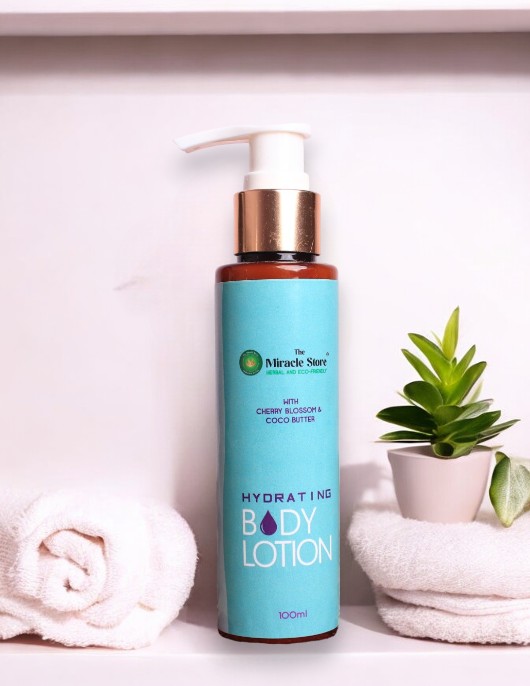 Hydrating Body Lotion with Cherry Blossom - Deep Moisture & Nourishment